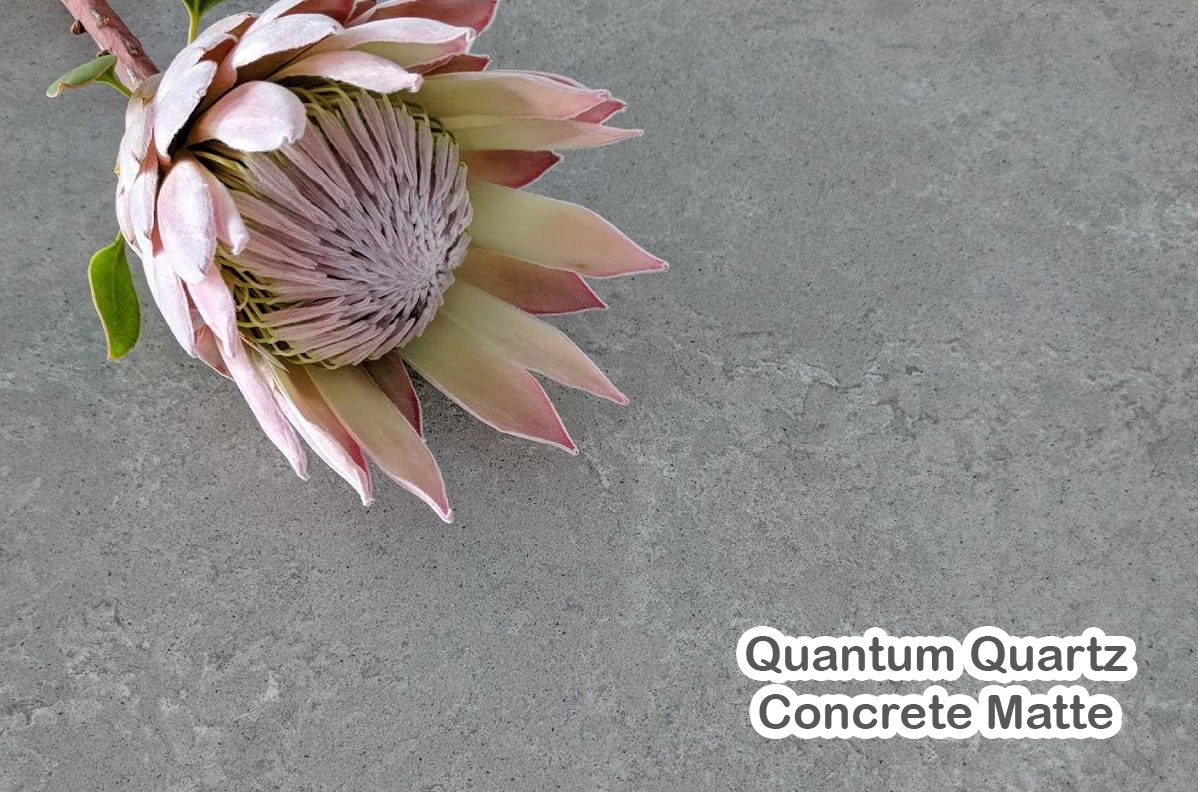 Quantum Quartz – Concrete Matte - AUSKstone Corporation PTY LTD