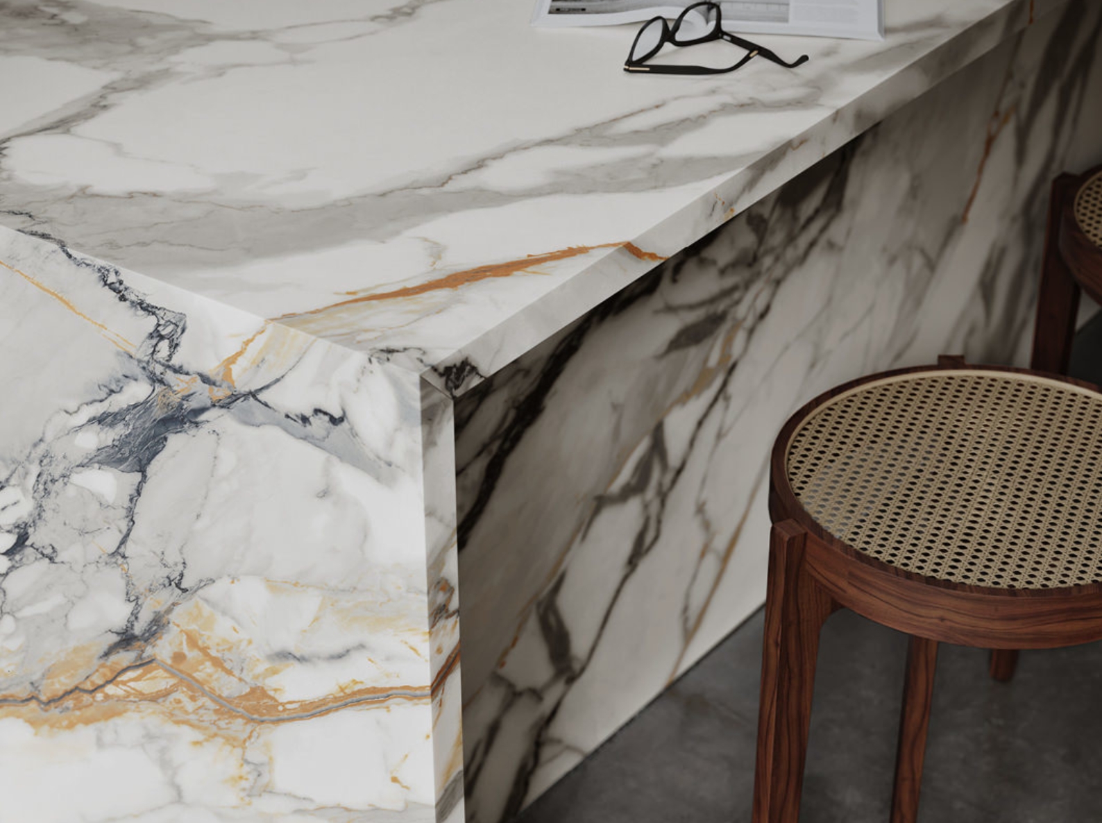 Calacatta Lusso| Matt | Smartstone SIntered Collection
