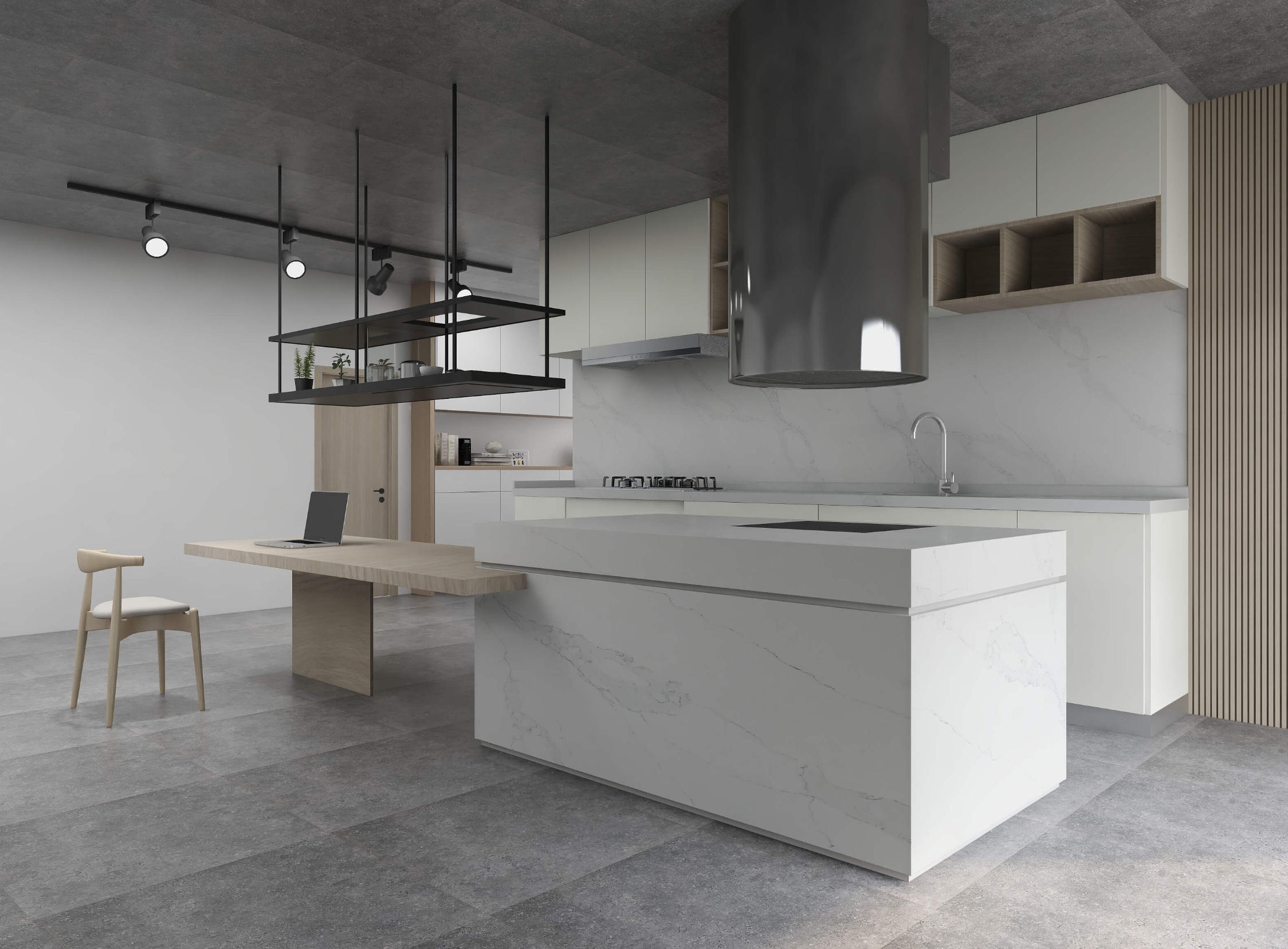 Ice Drift YDL Stone Mineral Slab Polished