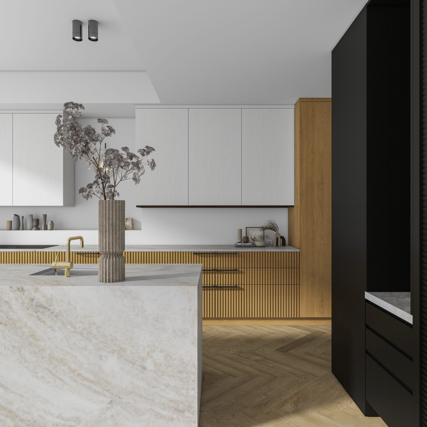 Mahal Ivory YDL Stone Mineral Slab Polished