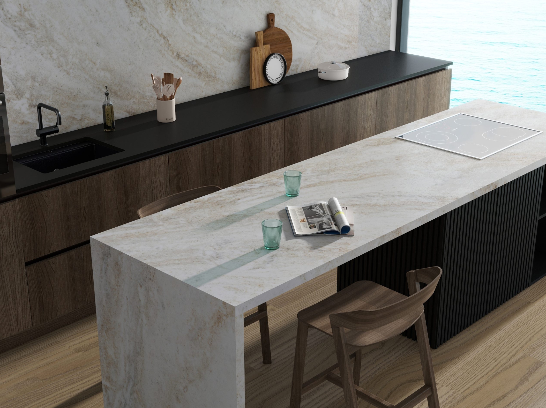 Mahal Ivory YDL Stone Mineral Slab Polished