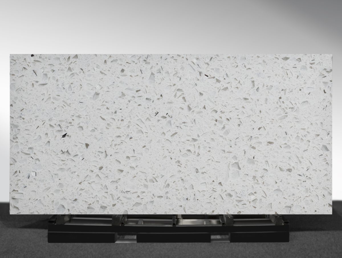 Silver Star White YDL Stone Mineral Slab Polished
