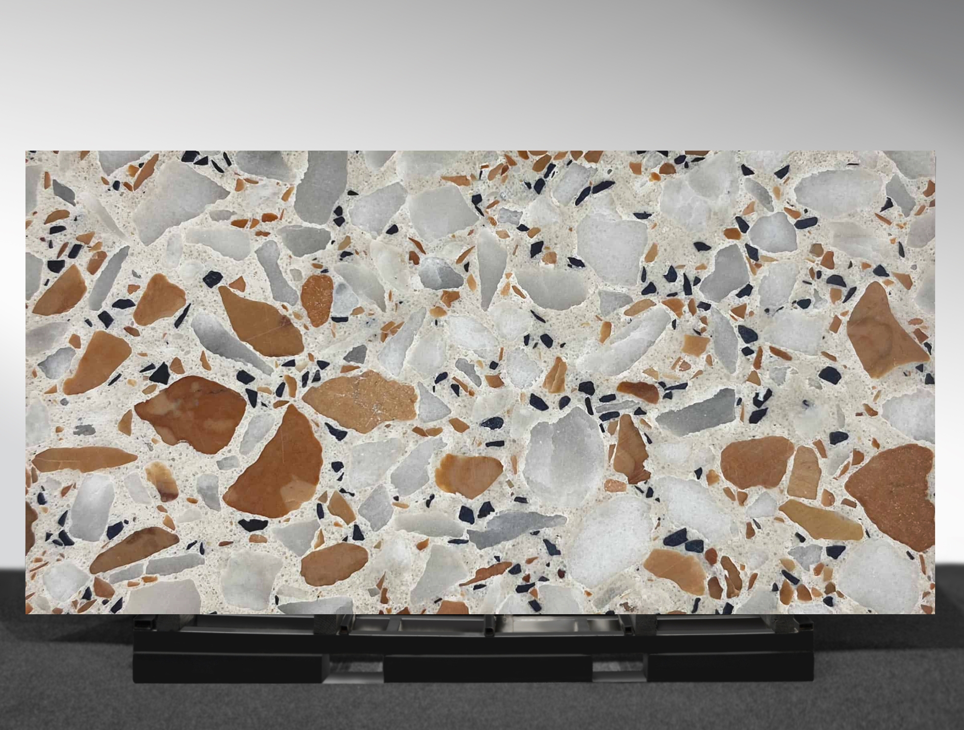 Brindisi Terrazzo Honed Anterior XL - AUSKstone | Benchtop Factory ...
