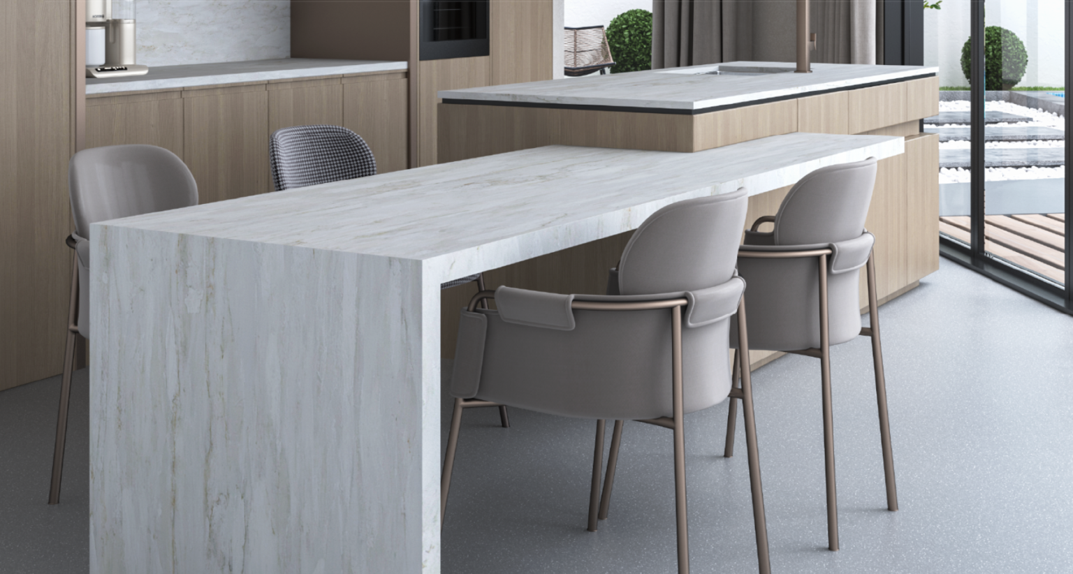 Alpine Drift Zenith Surface Polished Slabs - AUSKstone | Benchtop ...